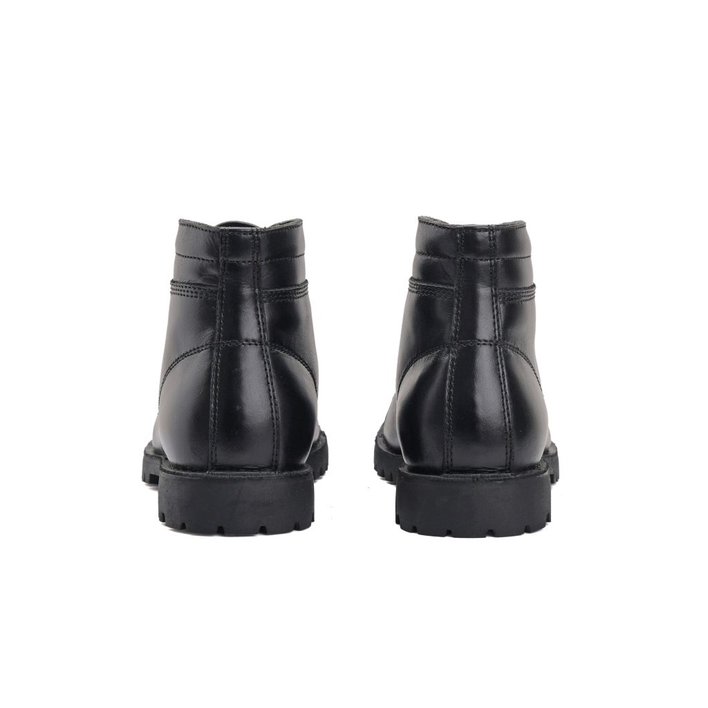 Ares Black | Lace-to-Toe Roofer Monkey Boots – Koku Footwear